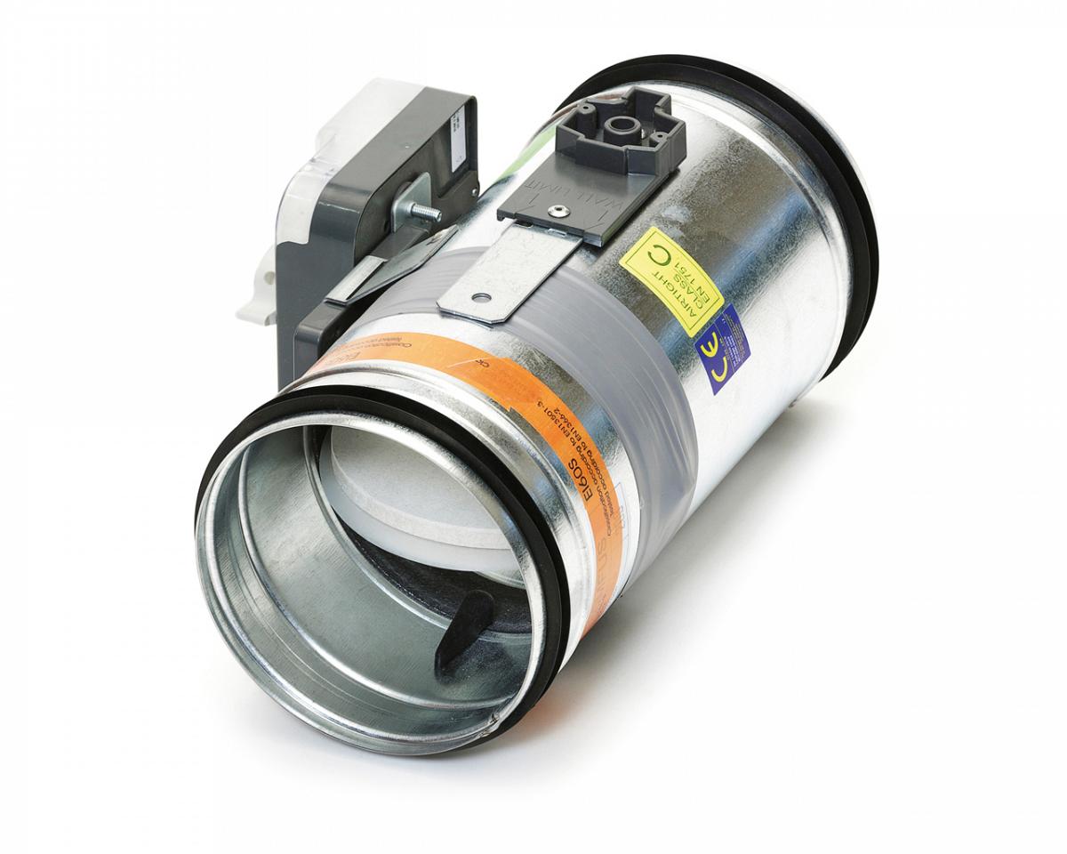 250 CR60M Ultralight fire damper 60 min., CR60M250 | Air Spiralo